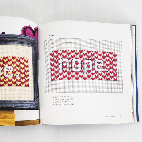 Art | Improper Cross Stitch Book | Poshmark